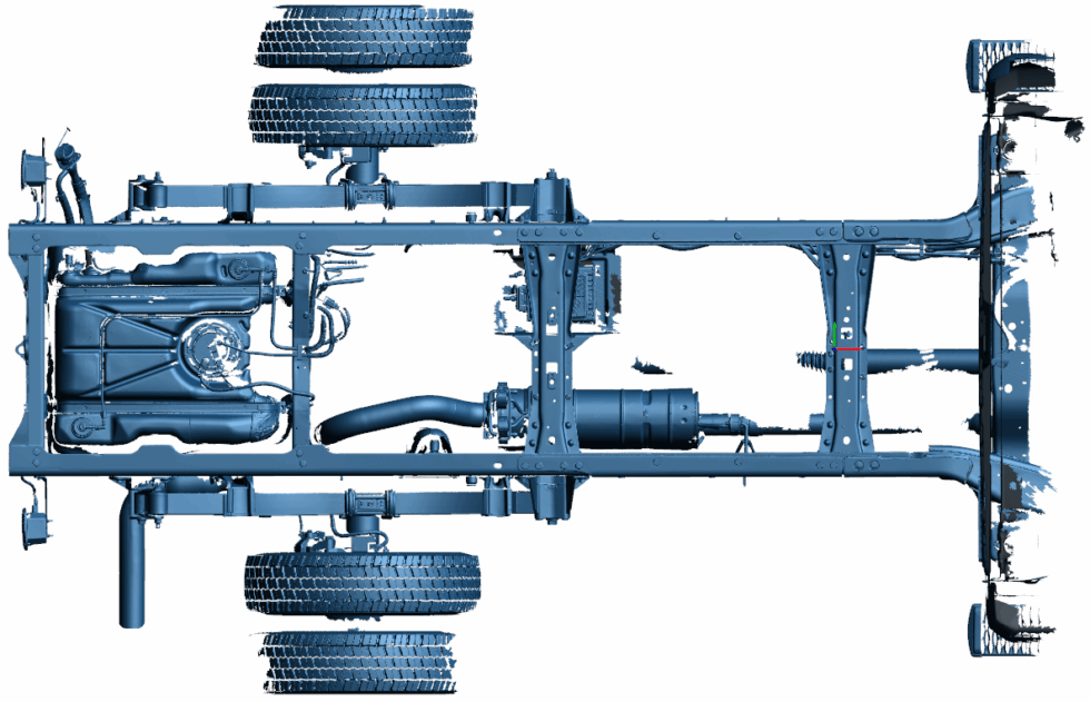 Case Study – Precision Laser 3D Scanning and CAD Modeling of a Truck ...